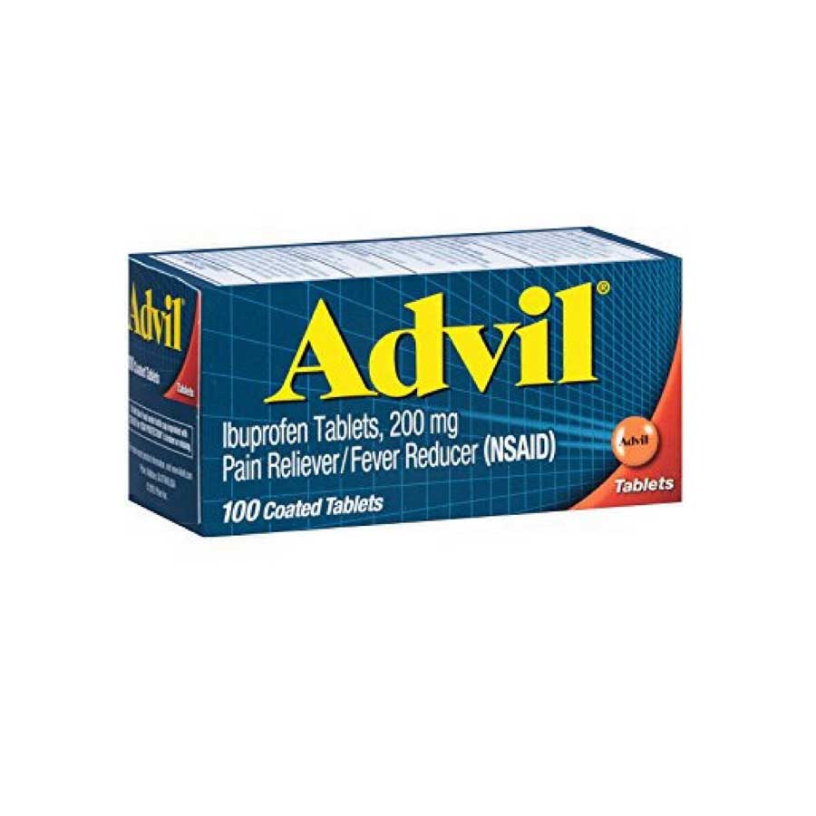 Advil Pain Reliever and Fever Reducer 100 Tablet | Ehavene