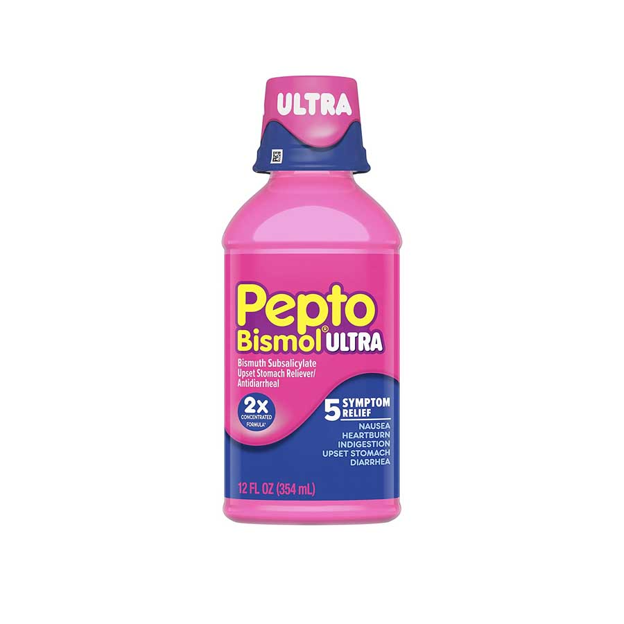 Pepto Bismol Ultra Liquid Bismuth Subsalicylate Syrup 354ml | Ehavene