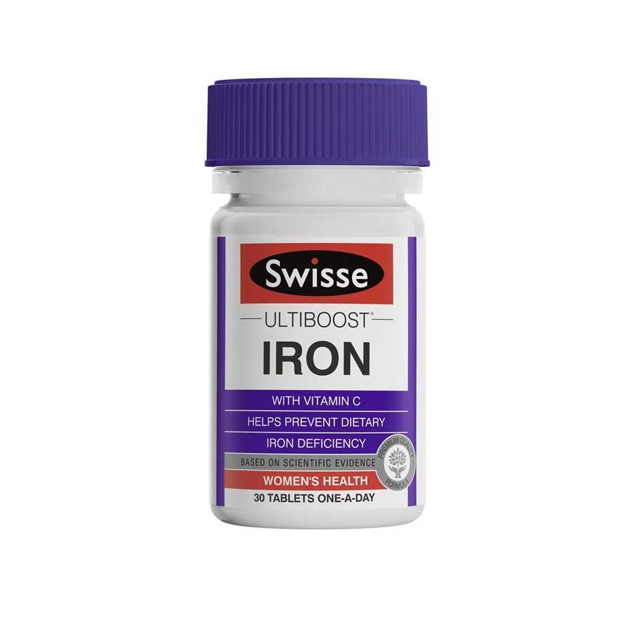 Swisse Ultiboost Iron with Vitamin 30 Tablets | Ehavene