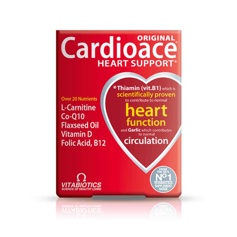 Vitabiotics Cardioace Original For Heart Function 30 Tablets | Ehavene