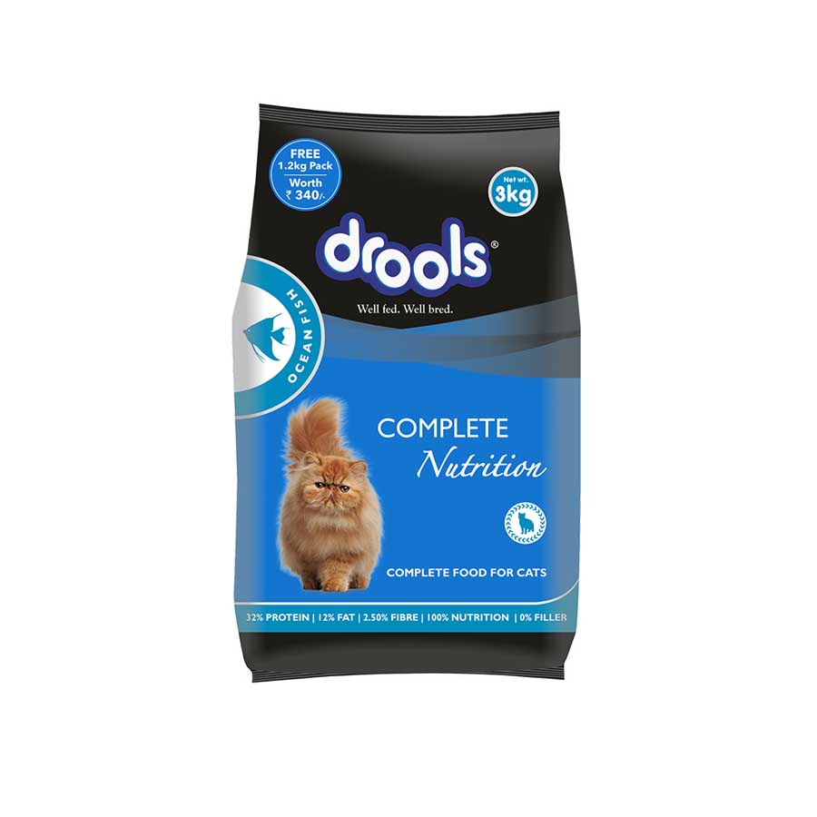 Drools Adult Cat Food Ocean with Fish Flavour 3kg | Ehavene