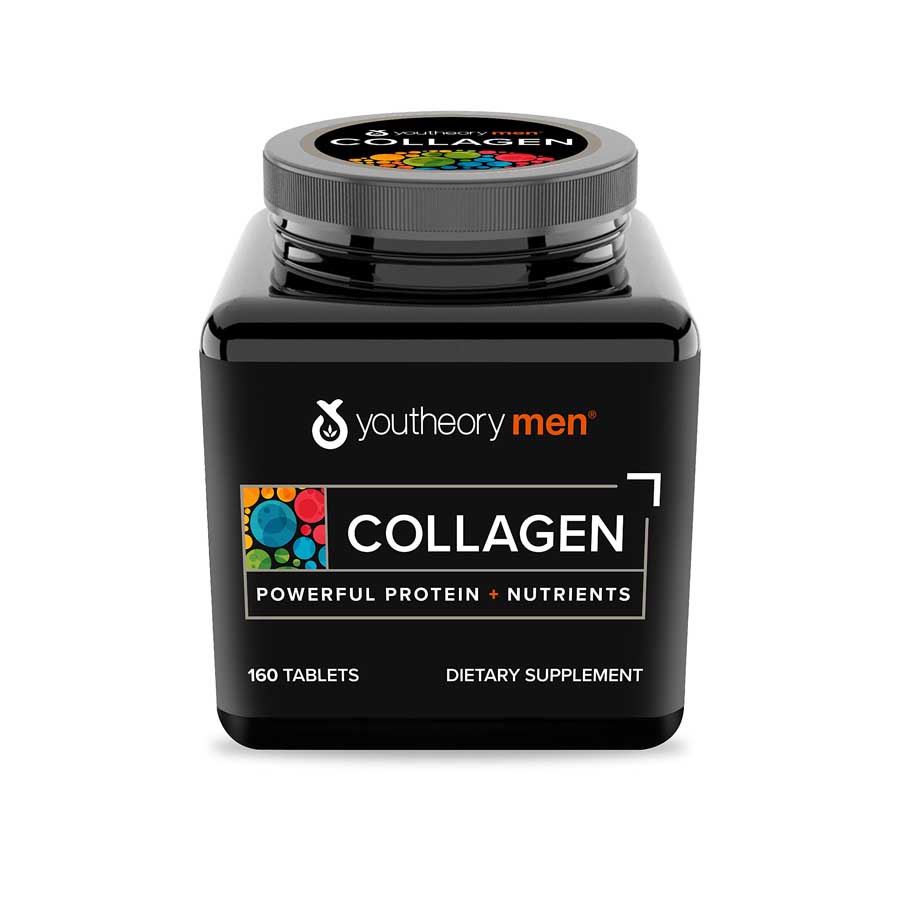 Youtheory Men's Collagen Advanced with Biotin 160 Tablet | Ehavene