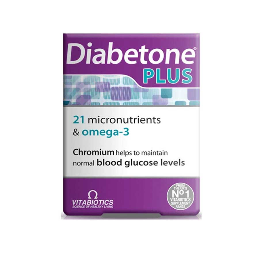 Vitabiotics Diabetone Plus 56 Tablets/Capsules | Ehavene