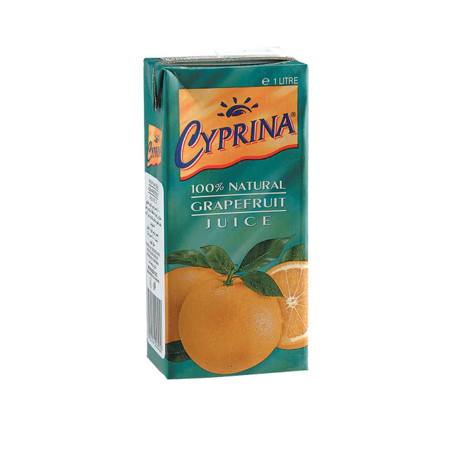 Cyprina Slim 100% Natural Grapefruit Juice 1ltr | Ehavene