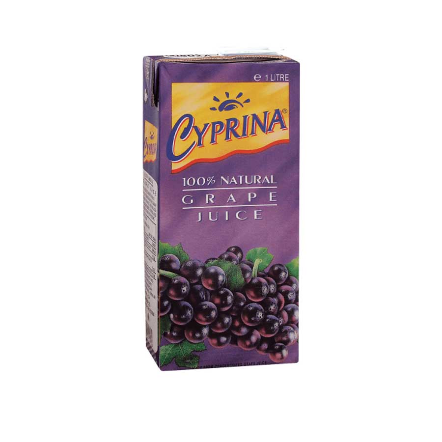 Cyprina Slim 100% Natural Grape Juice 1ltr | Ehavene