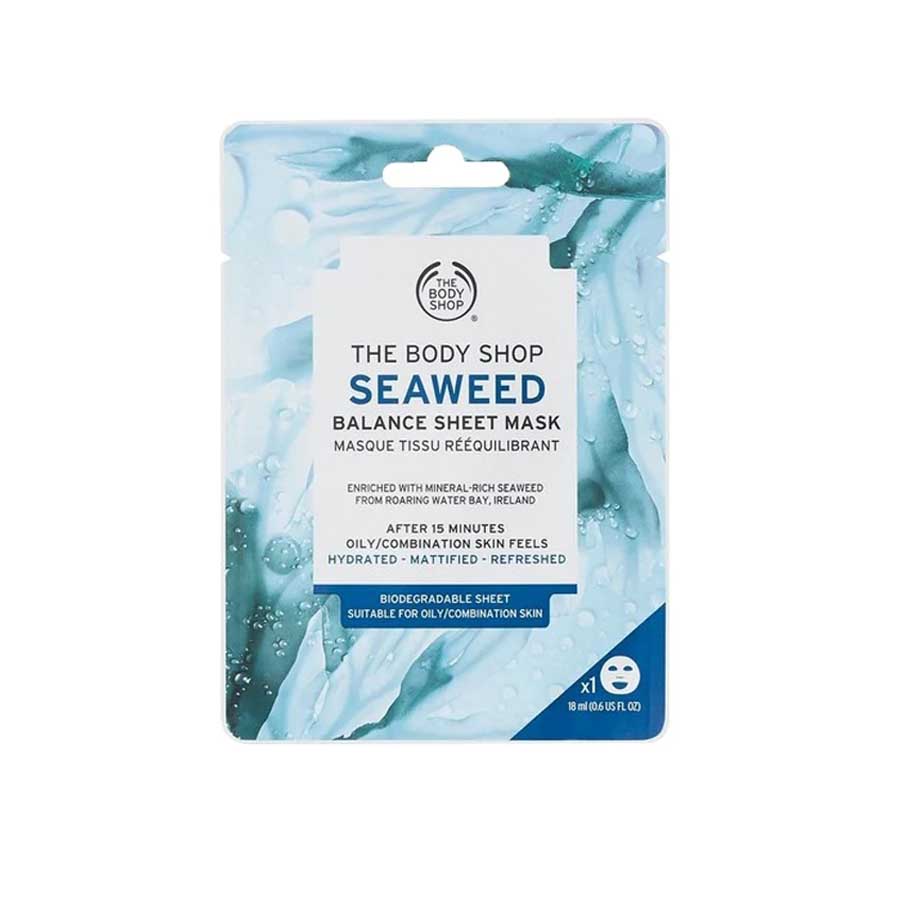 The Body Shop Seaweed Balance Sheet Mask 18ml | Ehavene