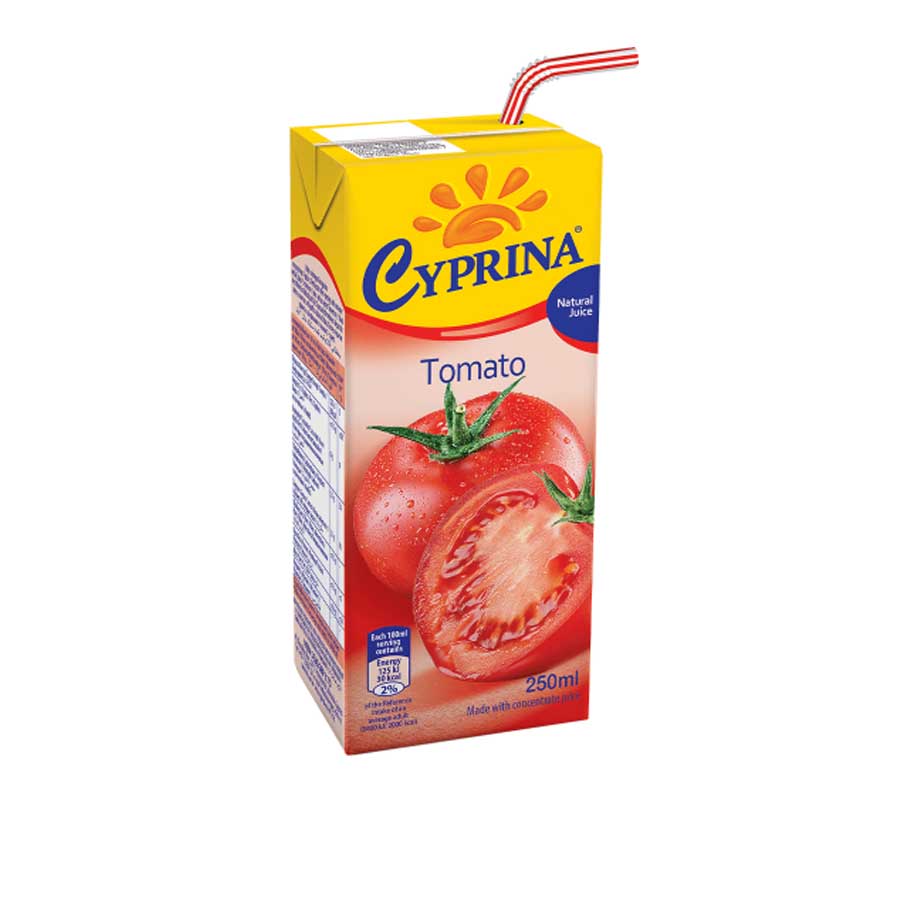 Cyprina Slim 100% Natural Tomato Juice 250ml | Ehavene