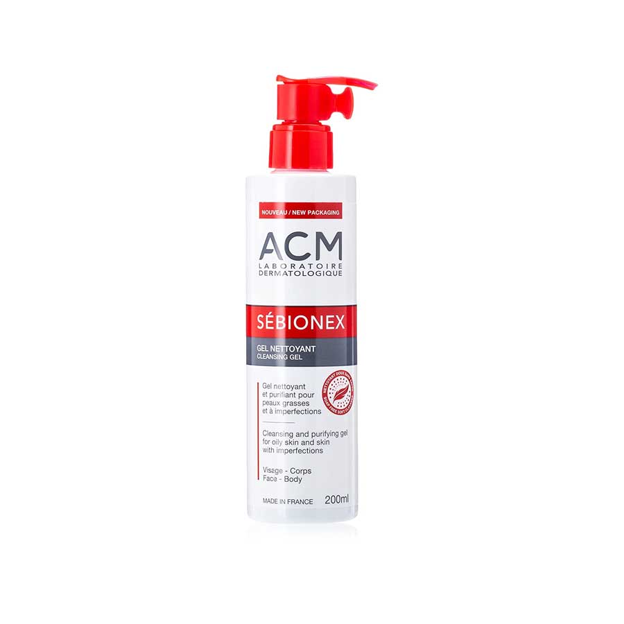 ACM Sebionex Cleansing Gel for Acne Prone Skin 200ml | Ehavene