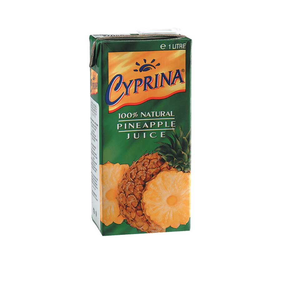 Cyprina Slim 100% Natural Pineapple Juice 1ltr | Ehavene
