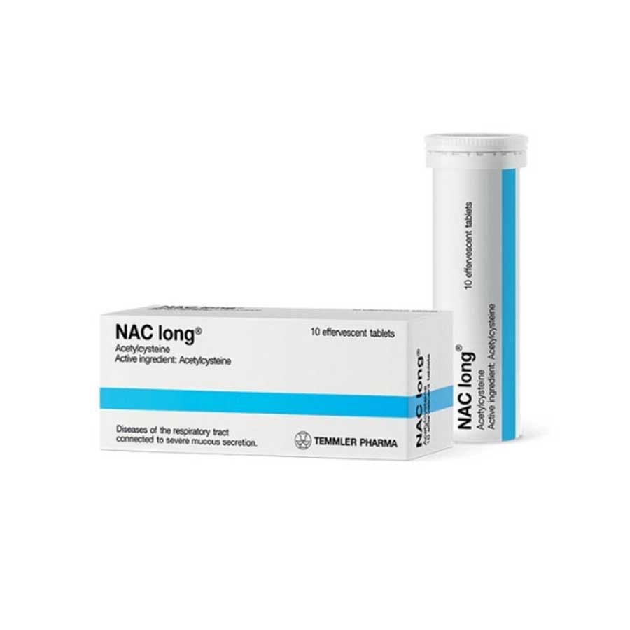 NAC Long Tablet Treats Bronchitis 10s | Ehavene
