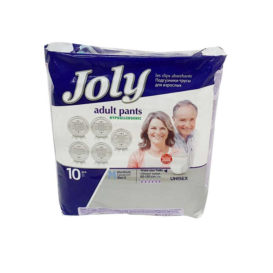 Joly Adult Pants Medium (80-12cm) 10 Diapers | Ehavene