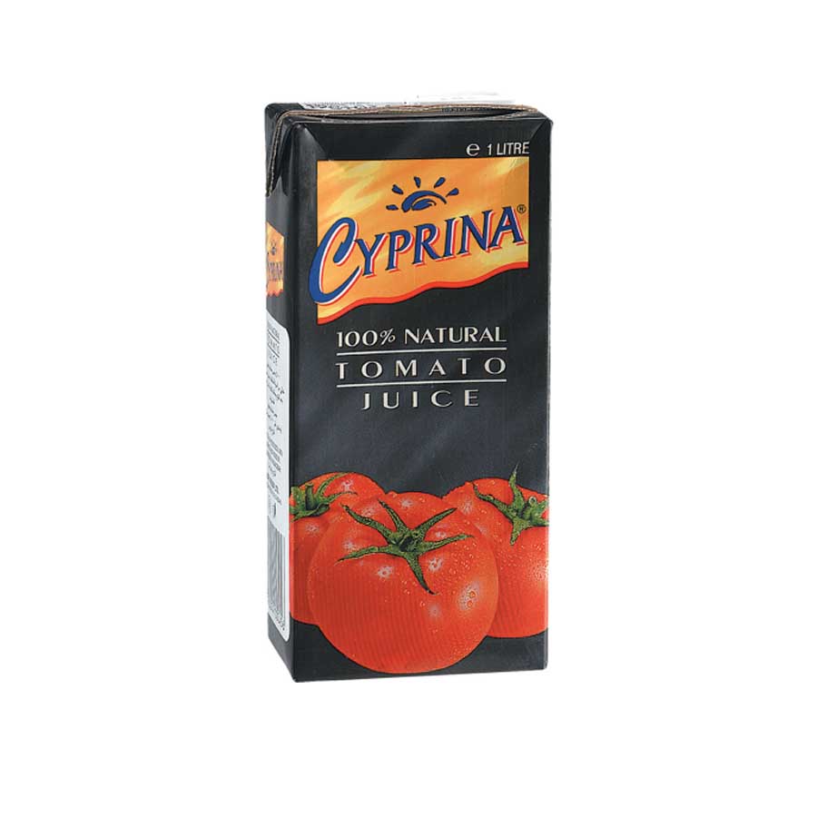 Cyprina Slim 100% Natural Tomato Juice 1ltr | Ehavene