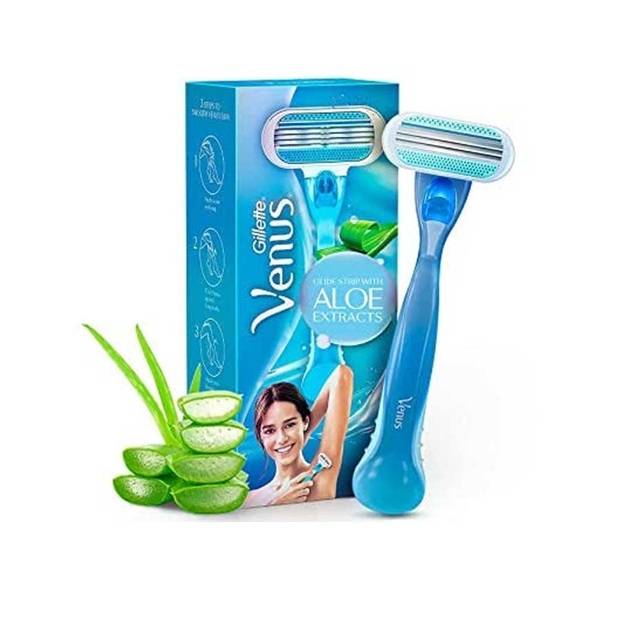 Gillette Venus Hair Removal Razor for Women With Aloe Vera 1 Pc | Ehavene