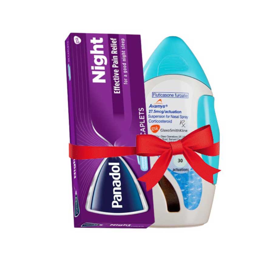 Panadol Night Tablet and Avamys Spray (Combo) | Ehavene