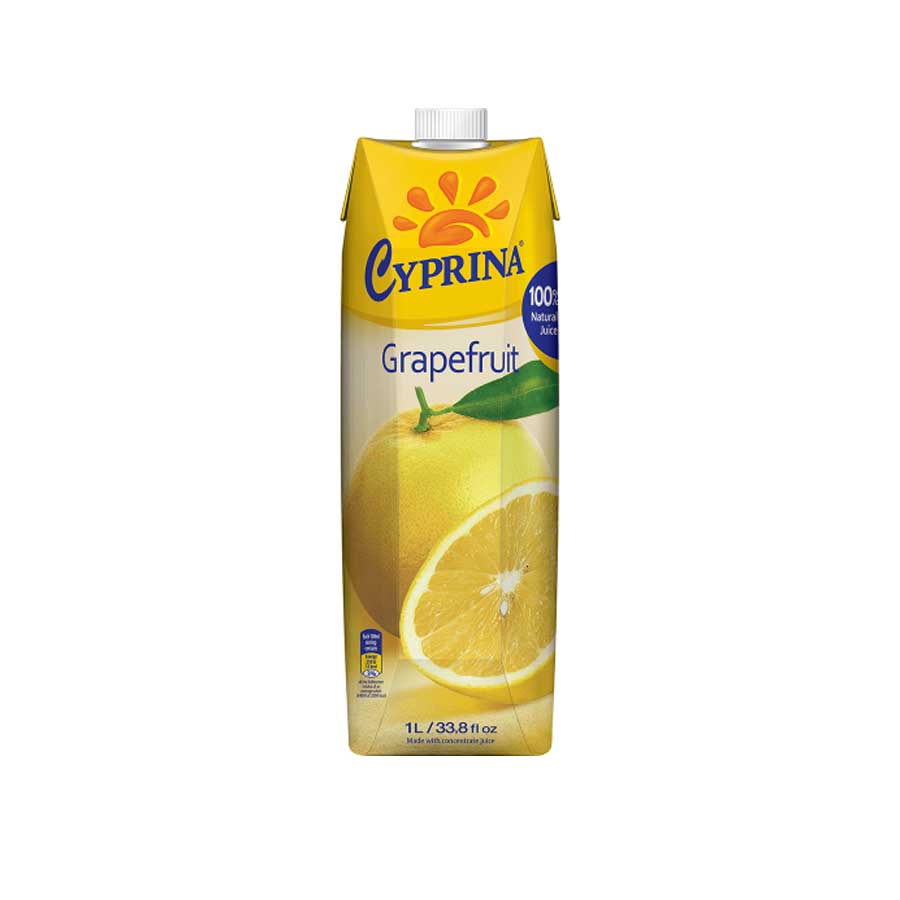 Cyprina Grapefruit Juice 100% Natural 1ltr | Ehavene