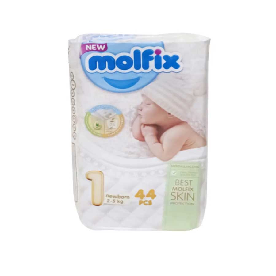 Molfix Baby Diaper Belt New Bron (2-5kg) 44pcs | Ehavene