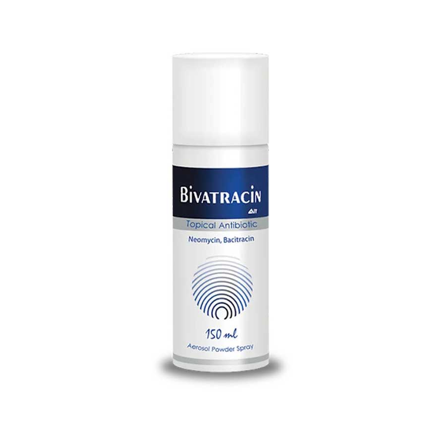 Bivatracin Topical Antibiotic Powder Spray 150ml | Ehavene