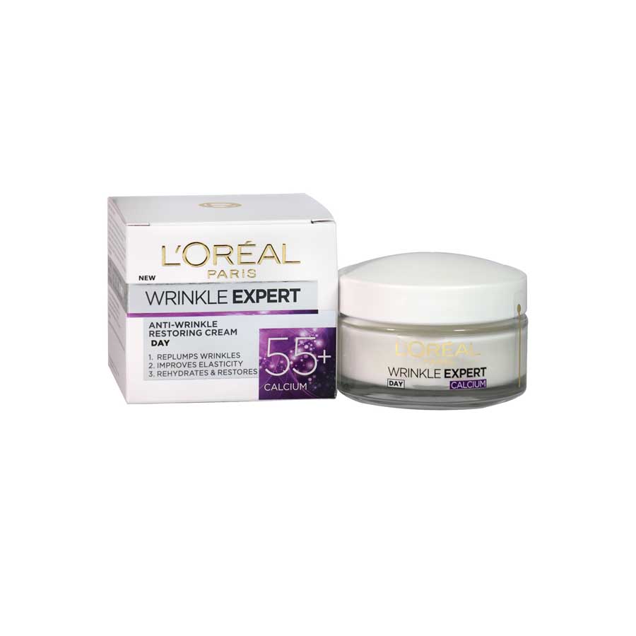 L'Oreal Paris Wrinkle Expert Anti-Wrinkle Densifying Day Cream 55+ 50ml ...