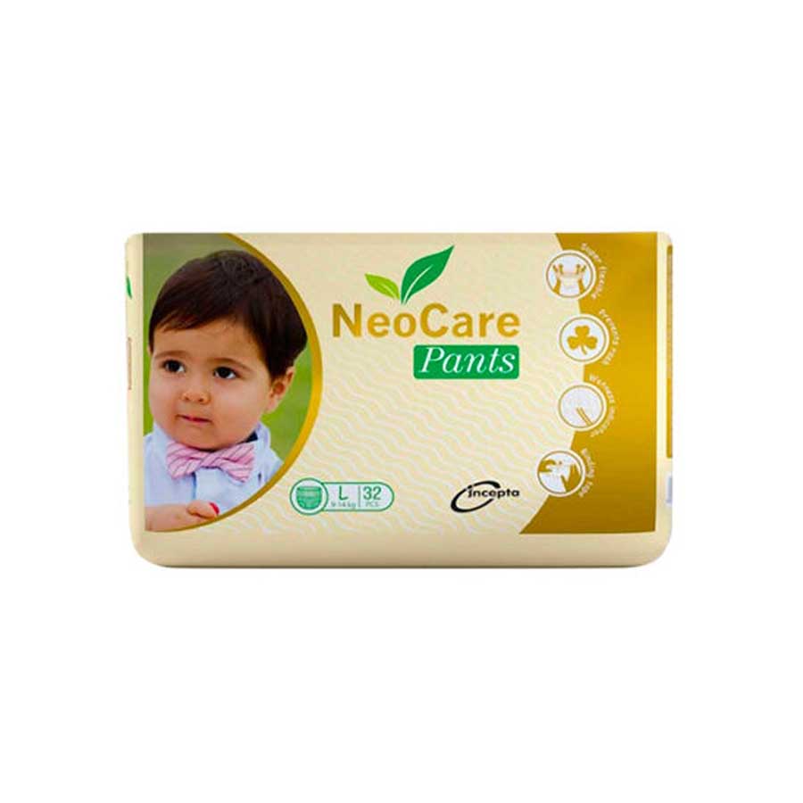 NeoCare Baby Diaper Pant L (9-14kg) 32pcs | Ehavene