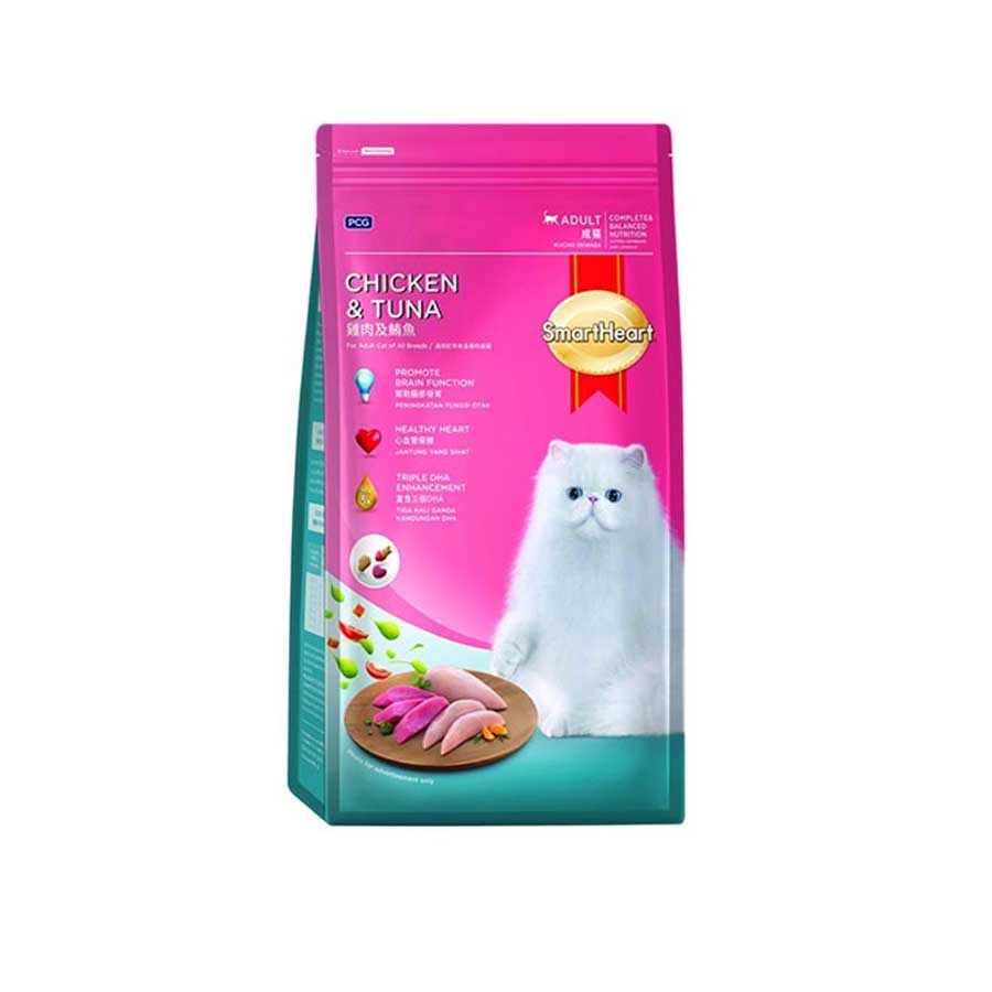 SmartHeart Adult Cat Food Chicken and Tuna 3Kg | Ehavene