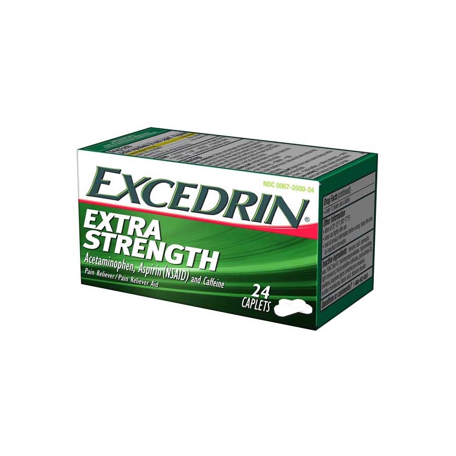 Excedrin Extra Strength Pain Relief 24pcs | Ehavene