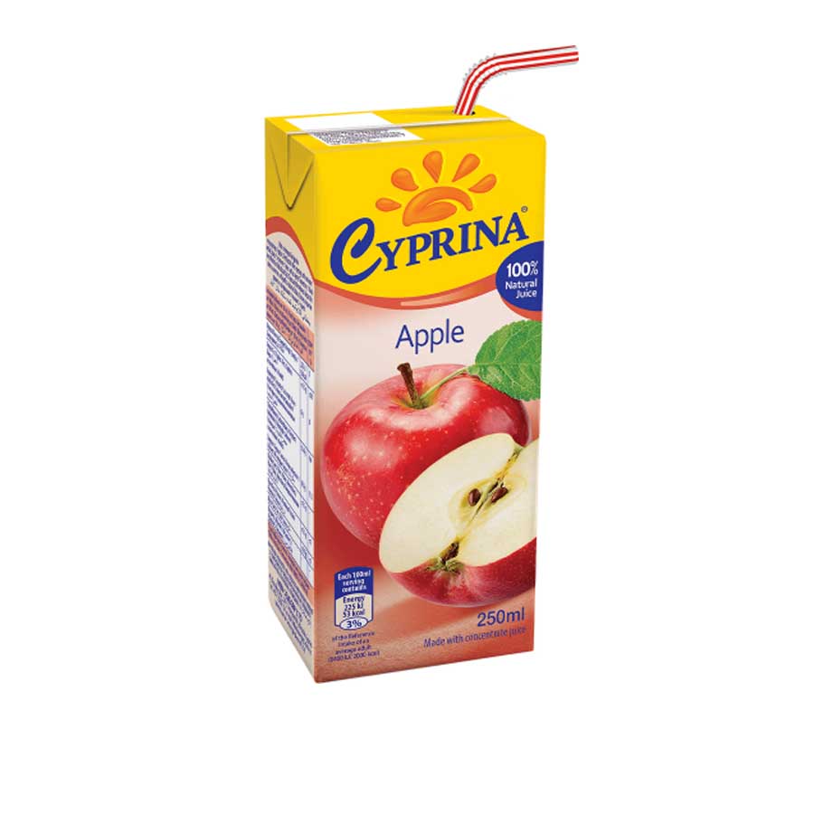 Cyprina Slim 100% Natural Apple Juice 250ml | Ehavene