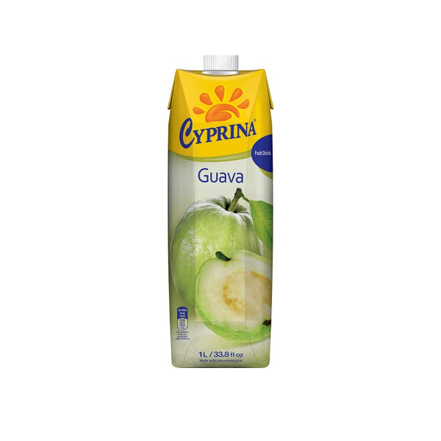 Cyprina Guava Fruit Drink Juice 100% Natural 1ltr | Ehavene