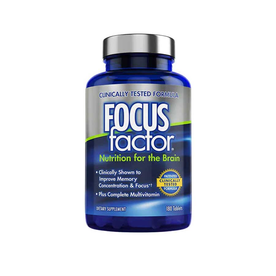 Focus Factor Supplement Nutrition for the Brain 180 Tablets | Ehavene