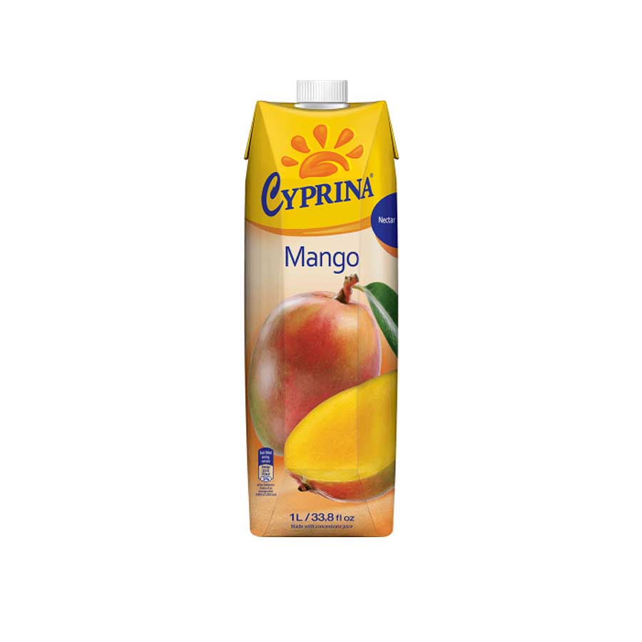 Cyprina Mango Juice 100% Natural 1ltr | Ehavene