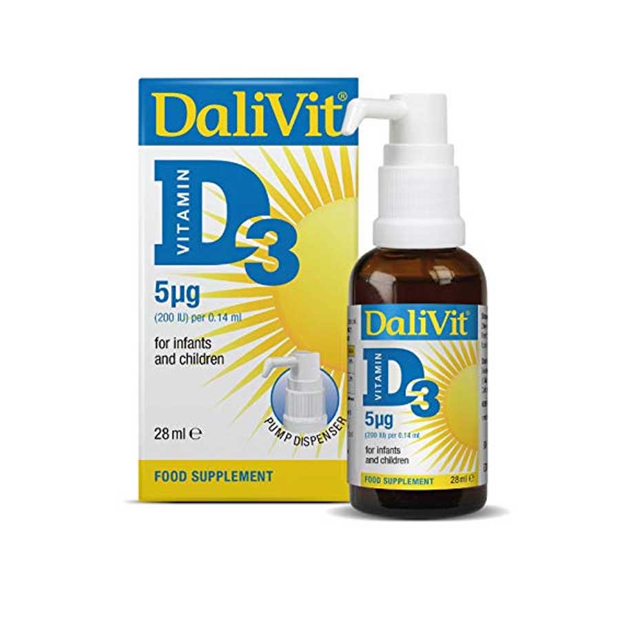 DaliVit Vitamin D3 Pump Dispenser 20ml | Ehavene