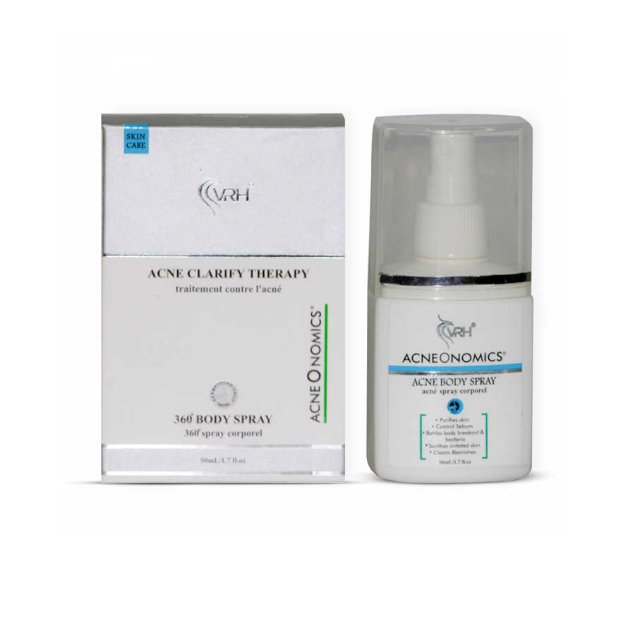 VRH Acneonomics Acne Clear 360 Body Spray 50ml | Ehavene